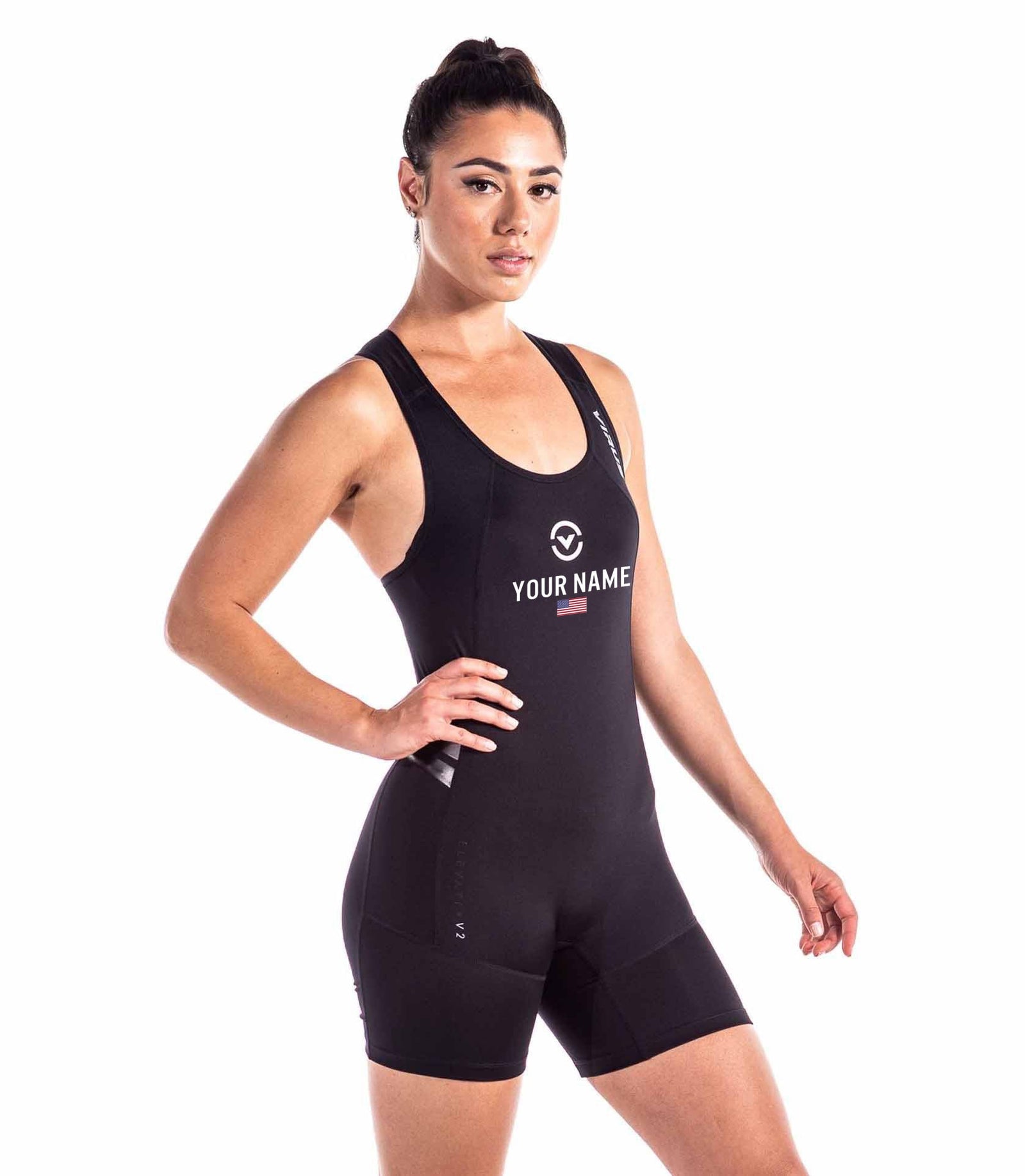 Elevate V2 Singlet - Low Neck Custom